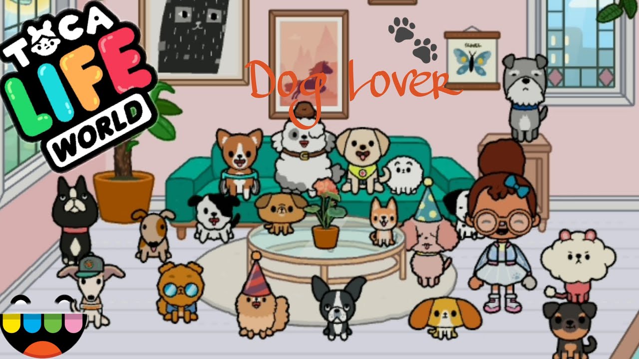 Toca life world | I adopt all the DOGS - YouTube