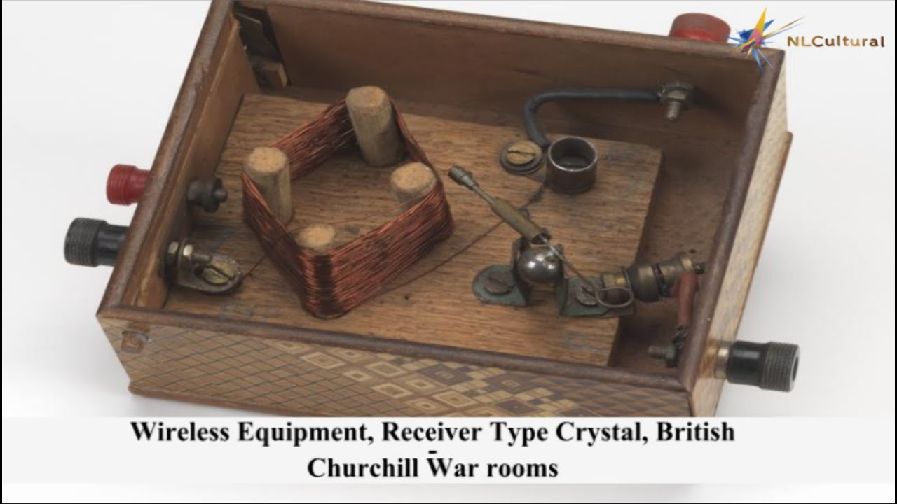 Wireless Equipment, Receiver Type Crystal, British at The Churchill War ...