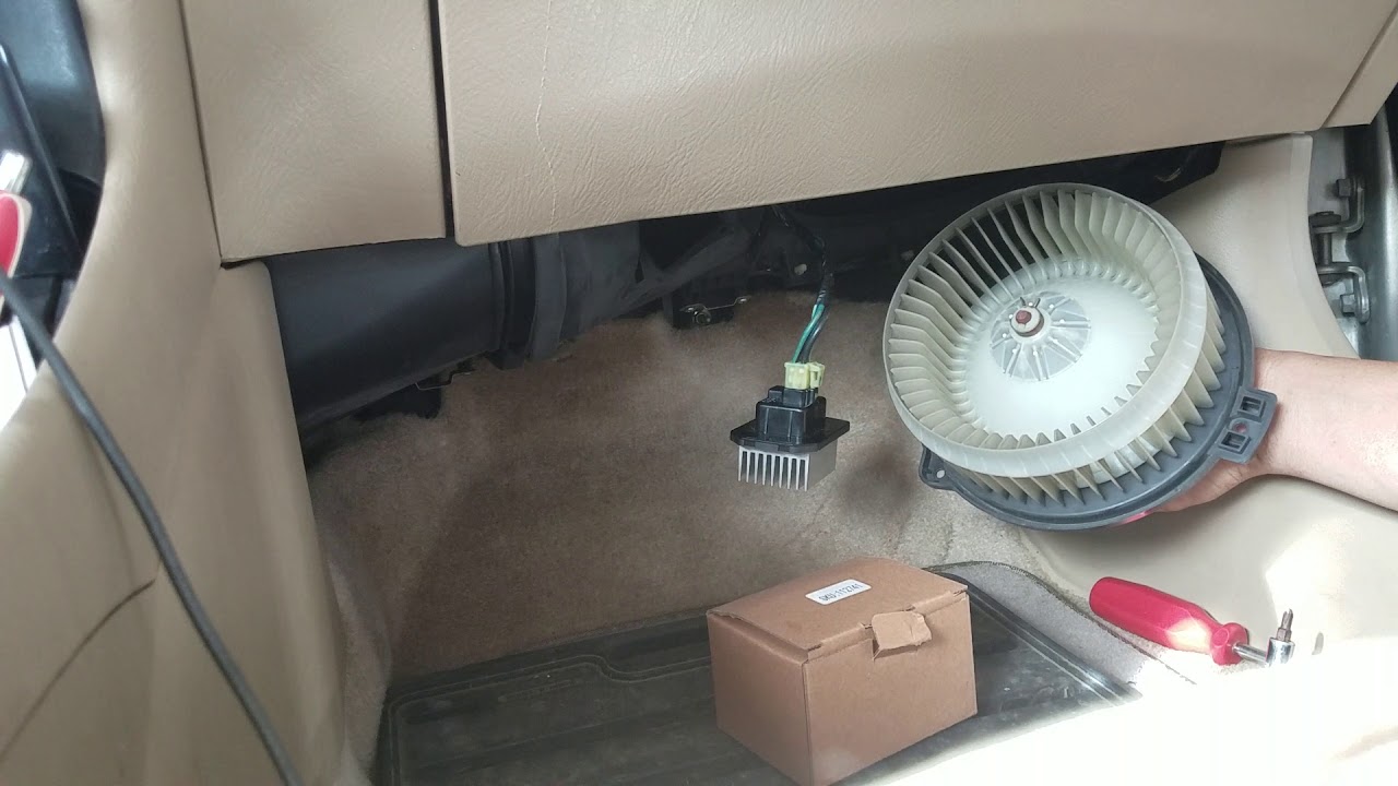 Blower Motor Resistor Unboxing/Replacement - YouTube