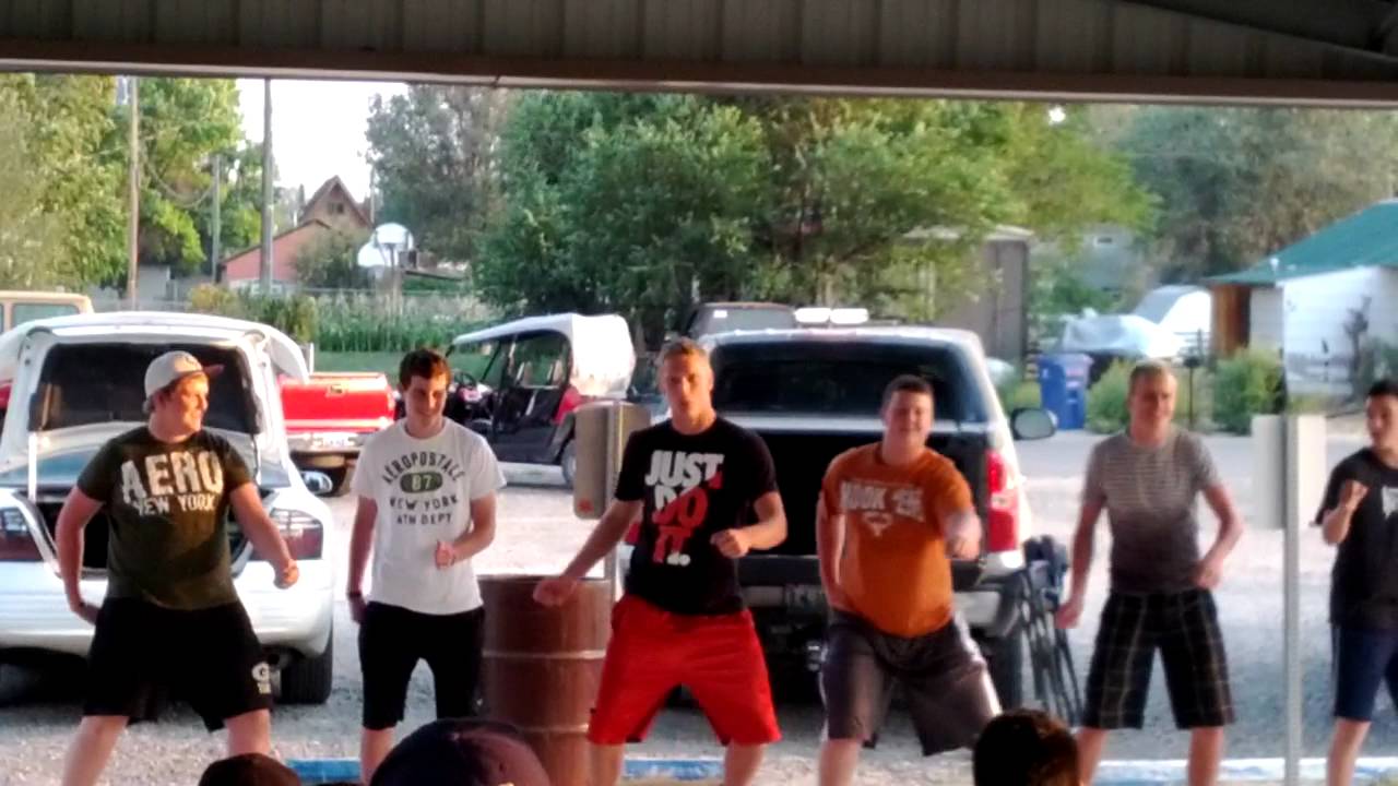 Savages group Lovell bulldog football skit 2012 - YouTube