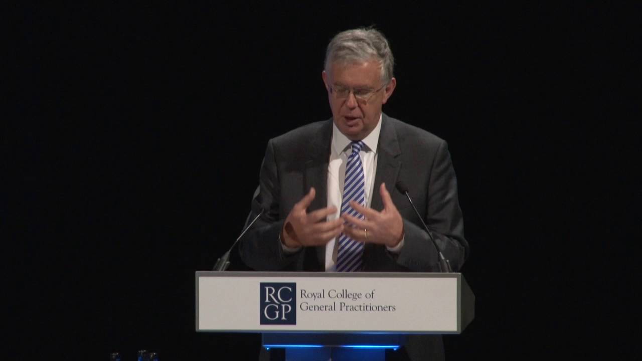 Professor David Haslam Full Speech - RCGP Annual Conference 2016 - YouTube