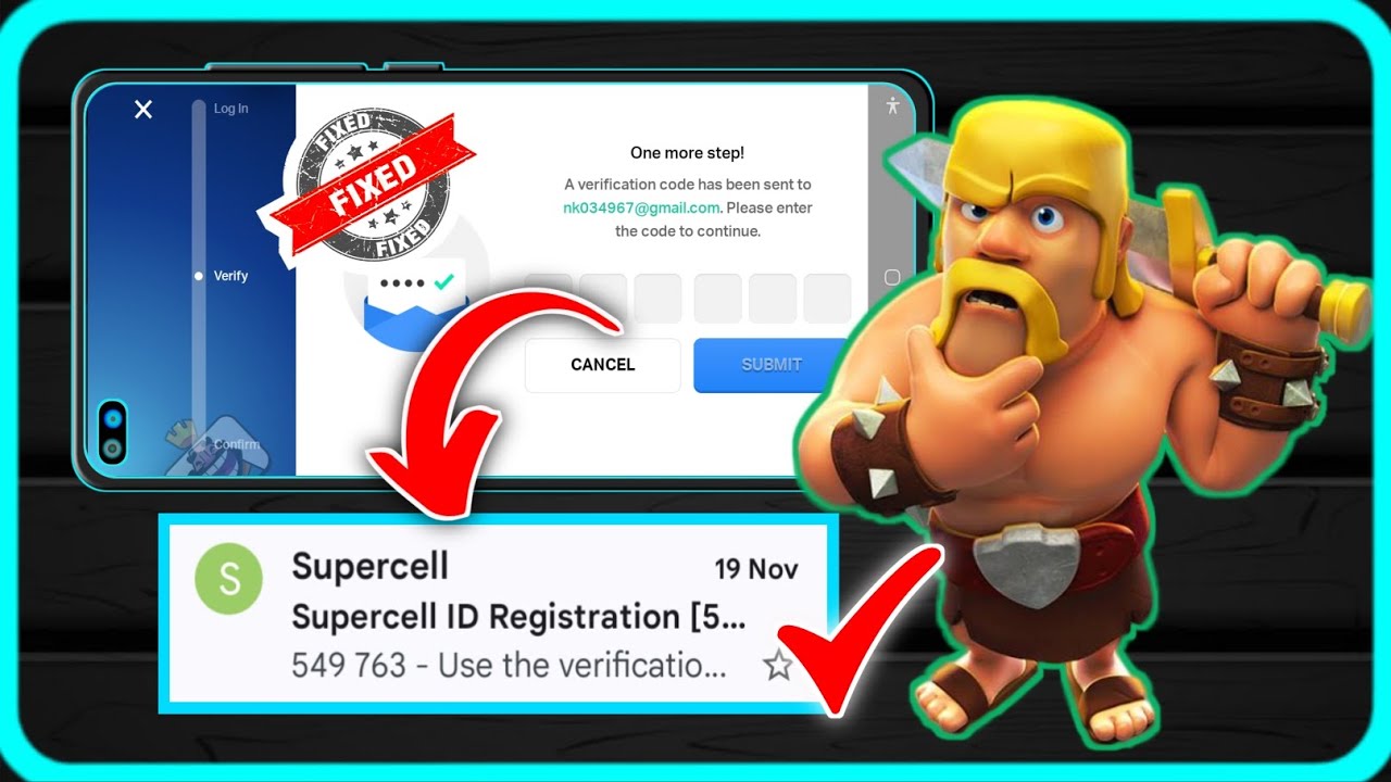 Kod weryfikacyjny Supercell ID nie został odebrany i nie nadejdzie Rozwiązanie problemu (2024 ...