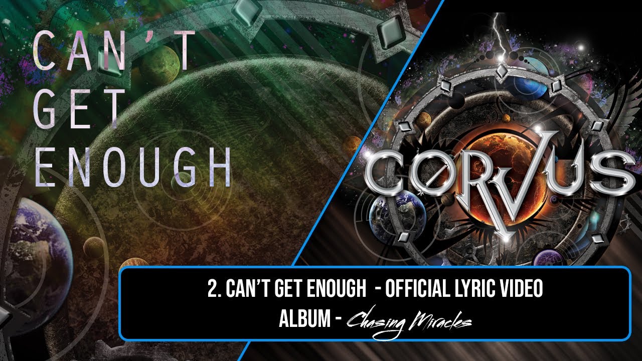 Corvus - 2. Can't Get Enough - (Official Lyric Video) - YouTube