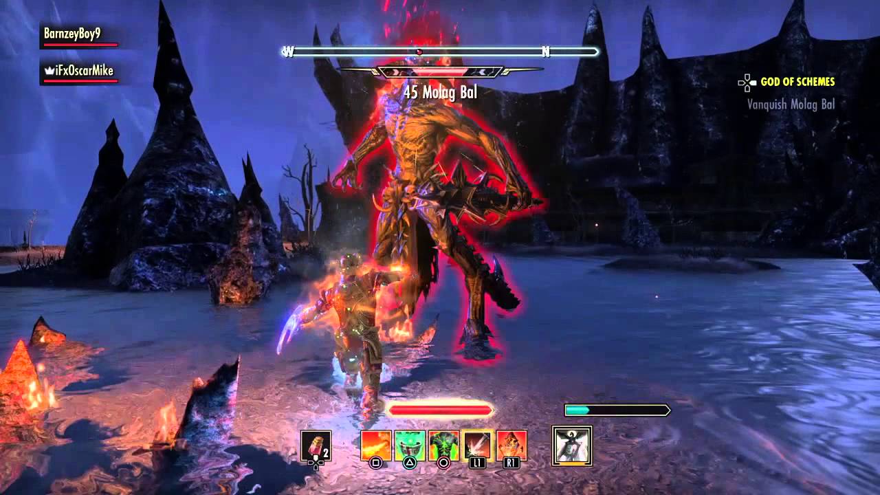 *ESO - Molag Bal Boss Fight* - YouTube