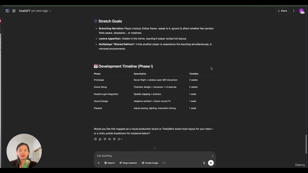 The Ultimate AI Pipeline for XR Development - Lecture 2 Use ChatGPT for ...