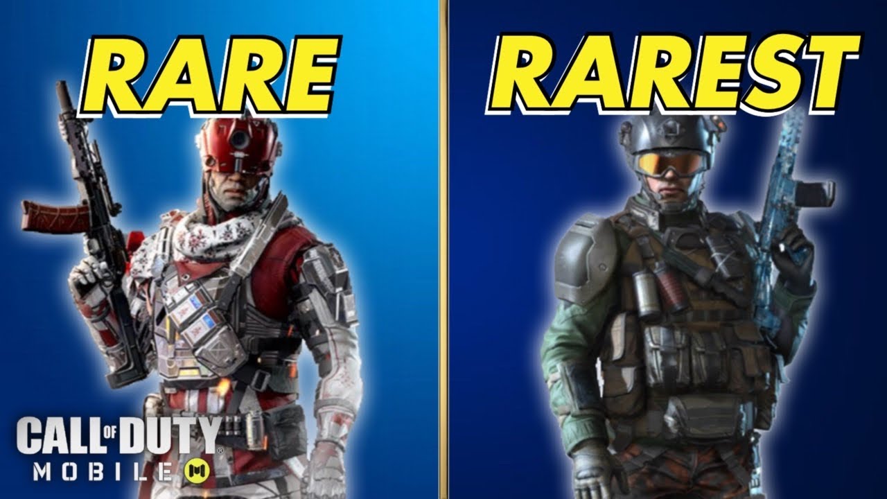 TOP 10 RAREST SKINS IN Call Of Duty: Mobile #Shorts | CODM RARE SKINS ...