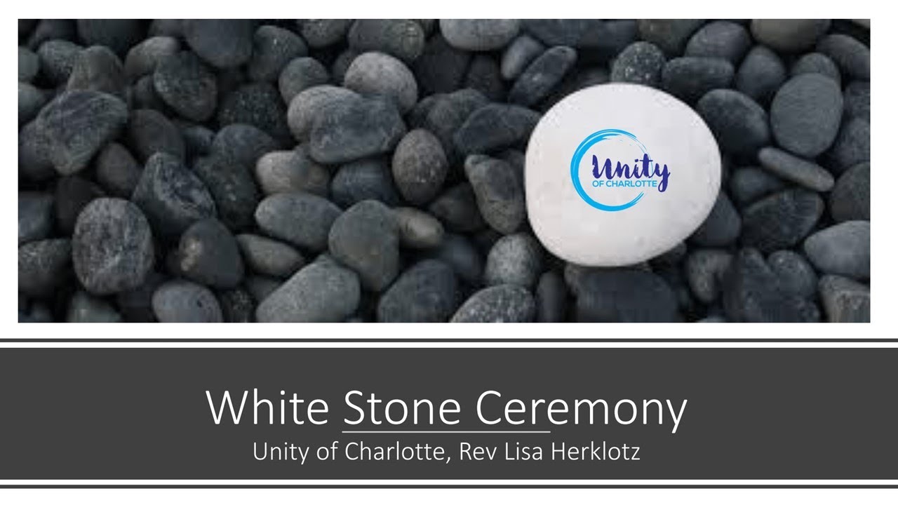 Unity's White Stone Ceremony - YouTube