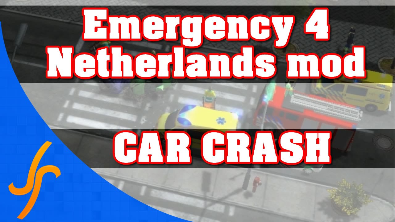 Emergency 4 Netherland Mod version 3.0 Alpha - Car crash - YouTube