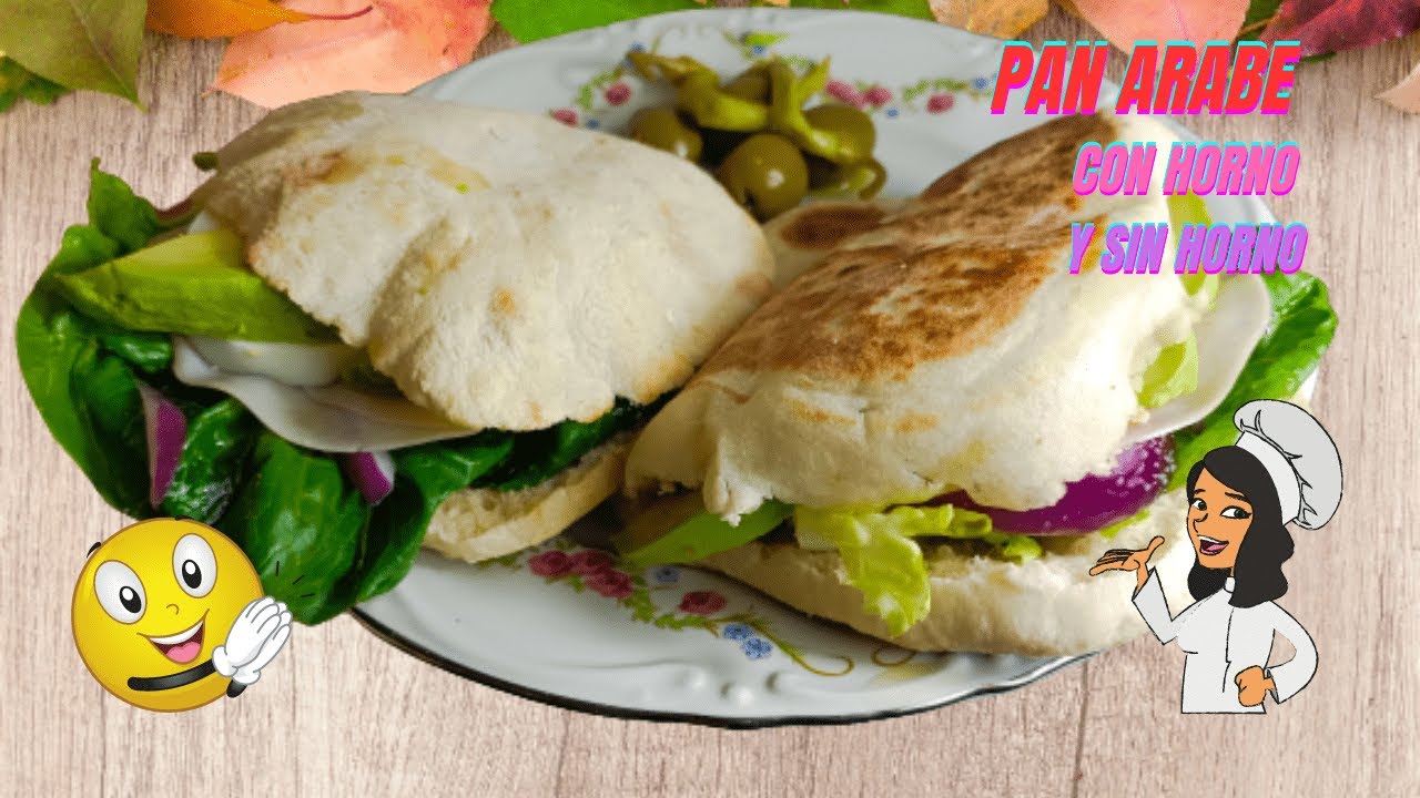 PAN ARABE CON HORNO Y SIN HORNO # PAN PITA # - YouTube