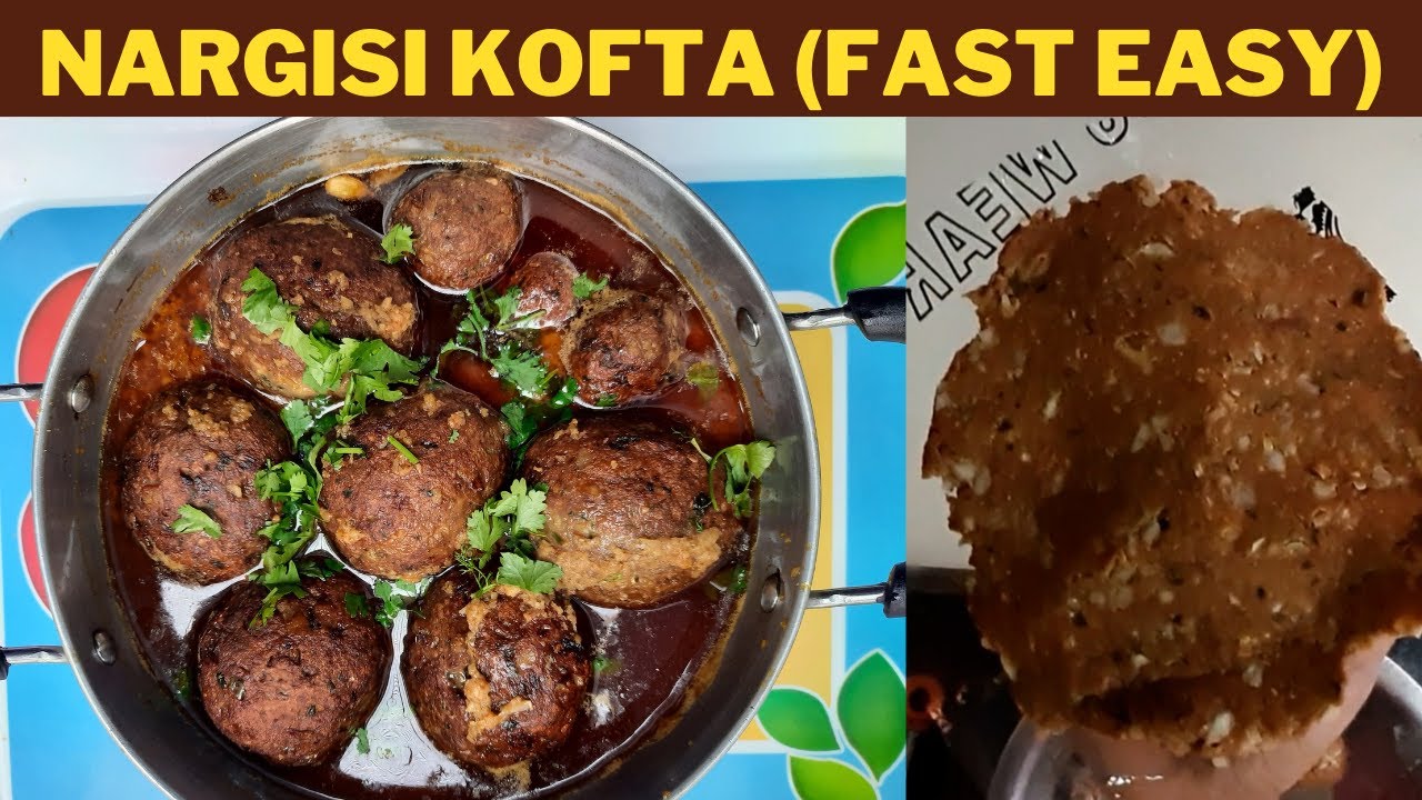 Egg नरगिसी कोफ्ता | Nargisi Kofta Recipe | नर्गिसी कोफ्ता करी - आसान ...