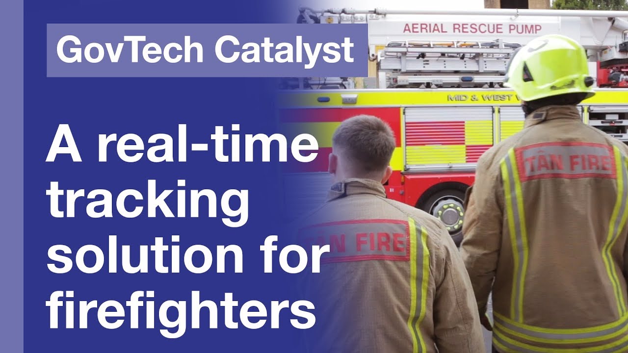 GovTech Catalyst - a real-time tracking solution for firefighters - YouTube