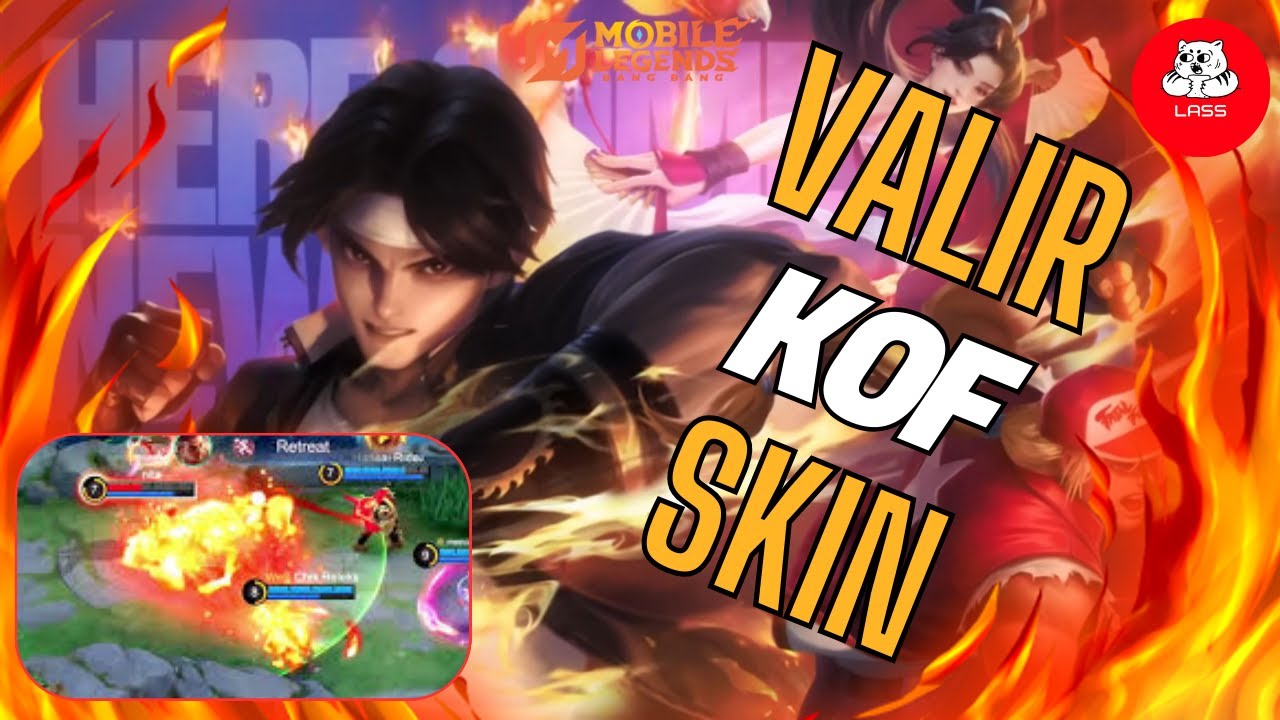 VALIR KOF SKIN | MID LANE GAMEPLAY | MOBILE LEGENDS - YouTube