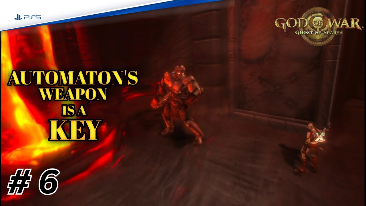God Of War | Automaton weapon is a key | Ghost Of Sparta | PART 6 - YouTube