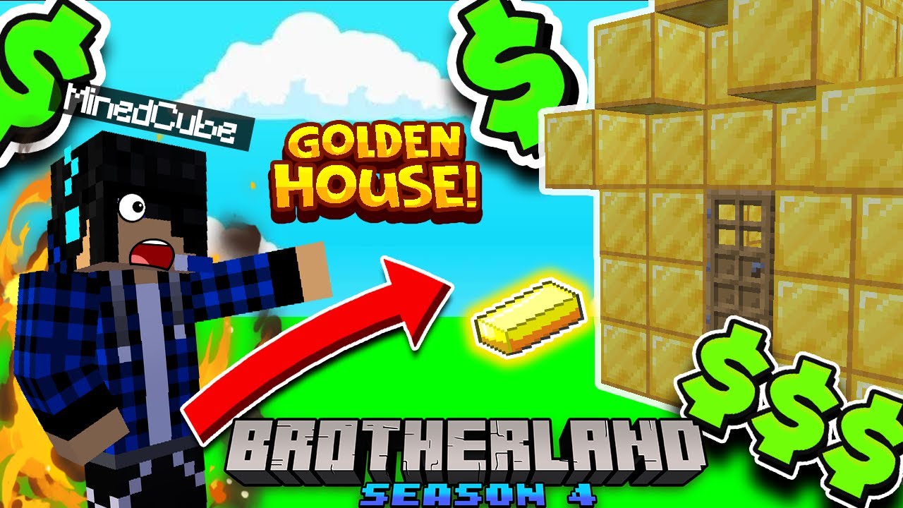 ΕΦΤΙΑΞΑ ΕΝΑ ΟΛΟΚΛΗΡΟ ΣΠΙΤΙ ΑΠΟ ΧΡΥΣΟ ΣΤΟ MINECRAFT! - YouTube