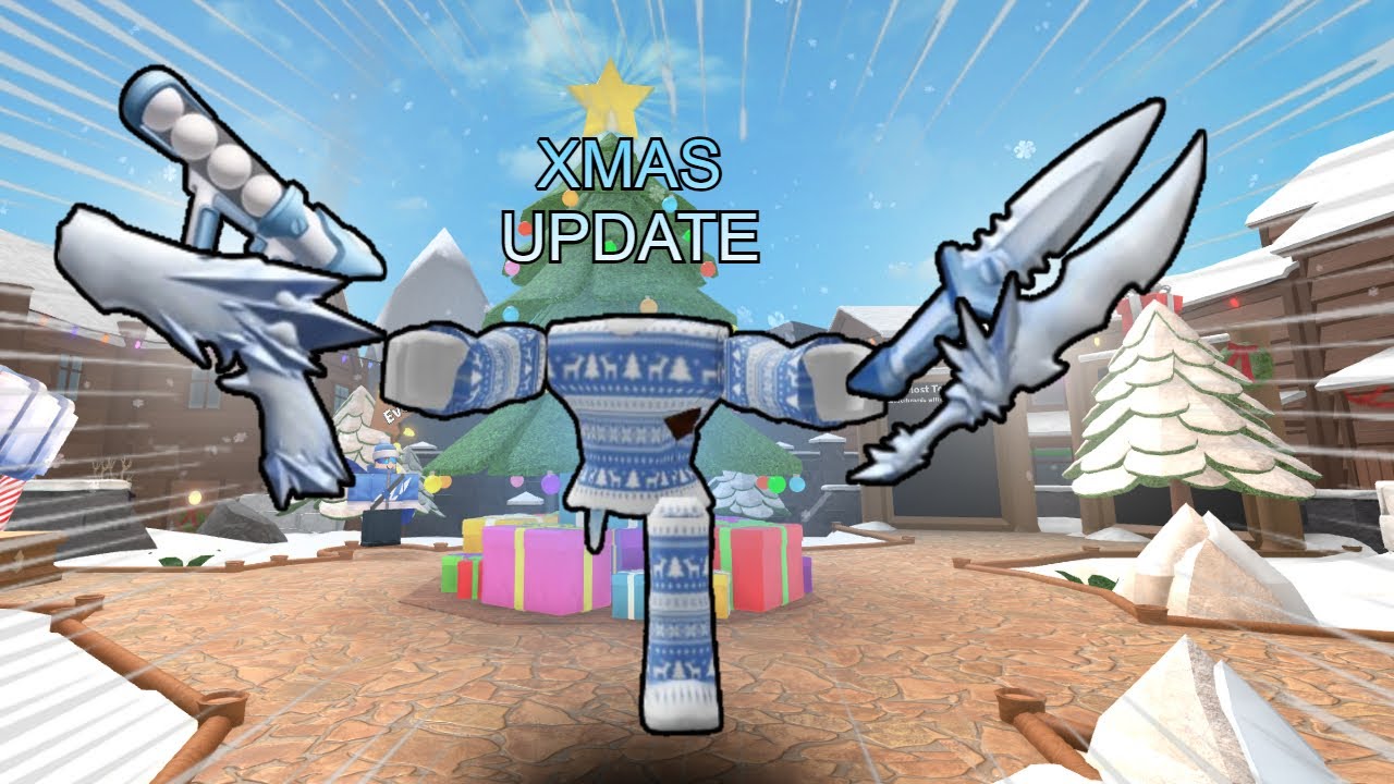 ROBLOX Murder Mystery 2 XMAS UPDATE as a TRYHARD.. - YouTube