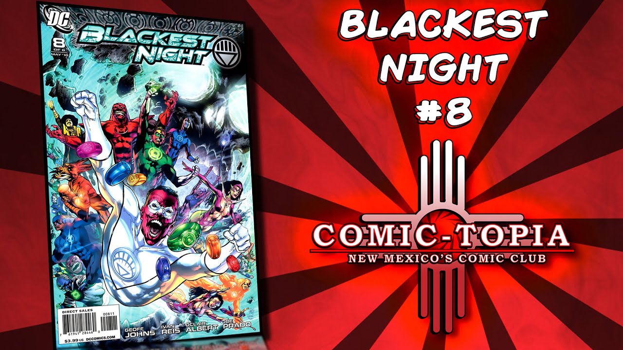 Blackest Night 8 DC Comics Green Lantern 2010 Review #comics #dccomics ...