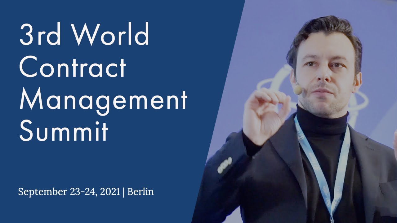3rd World Contract Management Summit - YouTube