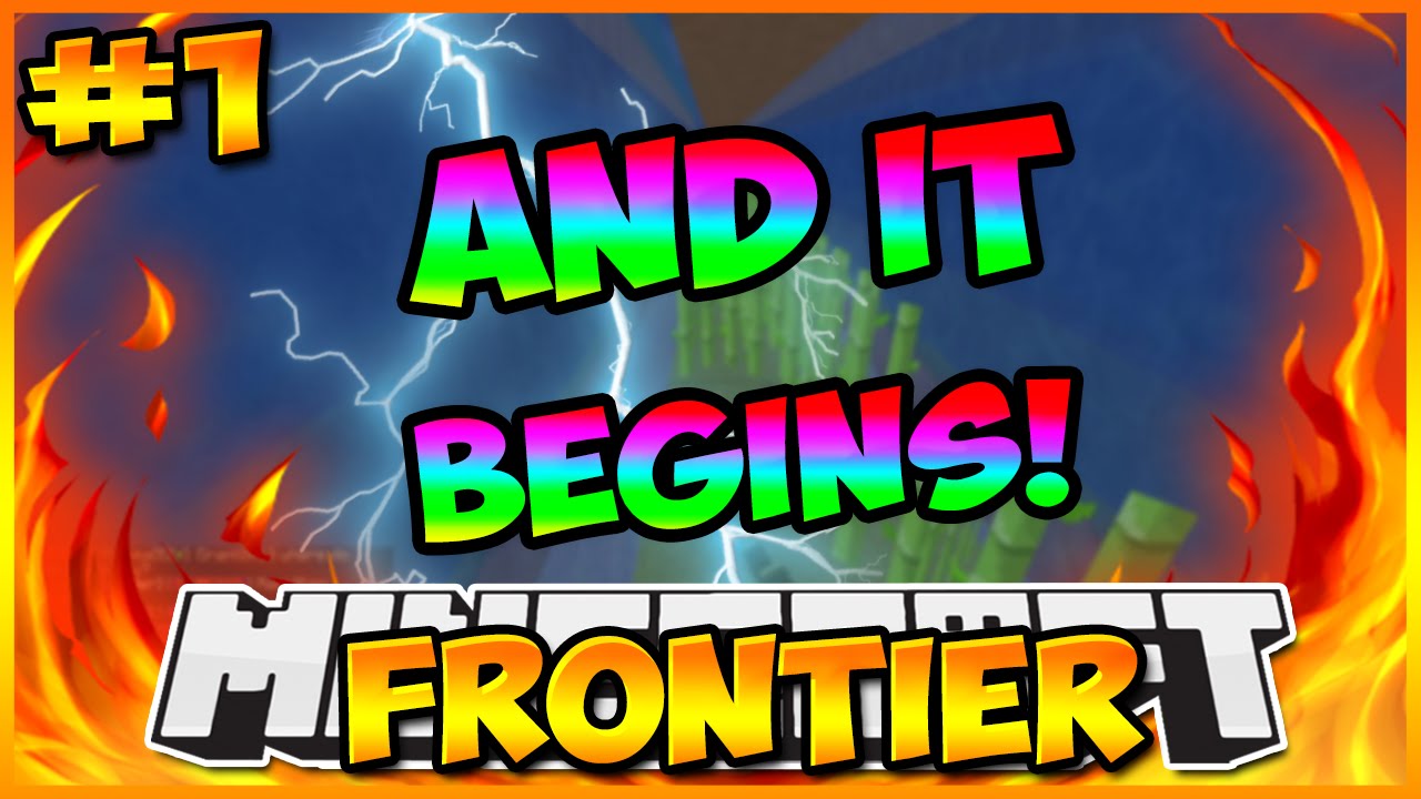"AND ITS UP AND RUNNING!" Minecraft Frontier Factions #1 w/MsterHunter ...