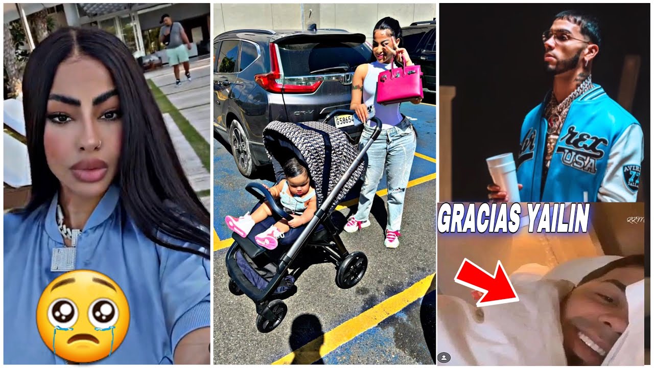 Yailin La Más Viral sorprende A Anuel AA Con Su Bebé Cattleya En El ...