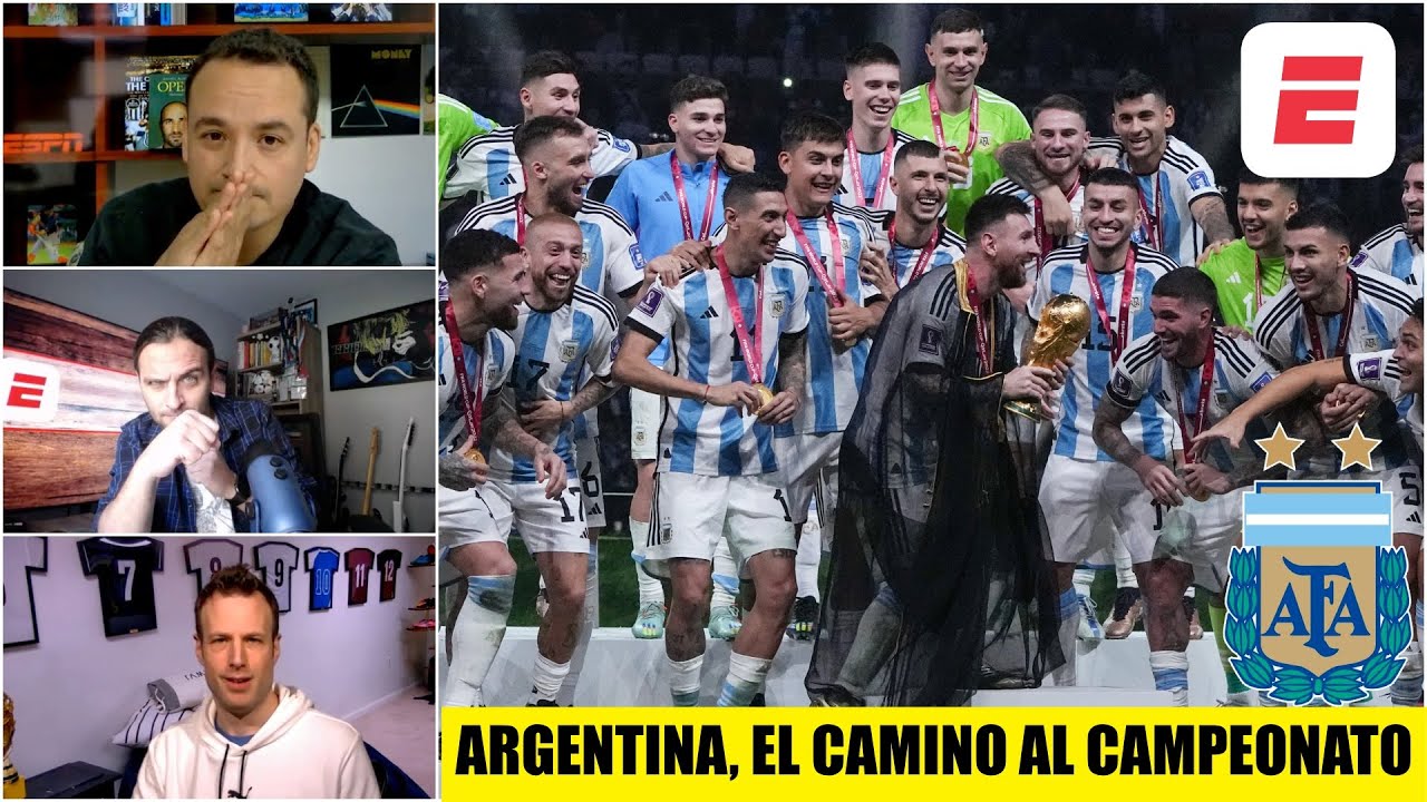 El camino de la SELECCIÓN ARGENTINA a la gloria de la COPA DEL MUNDO en ...