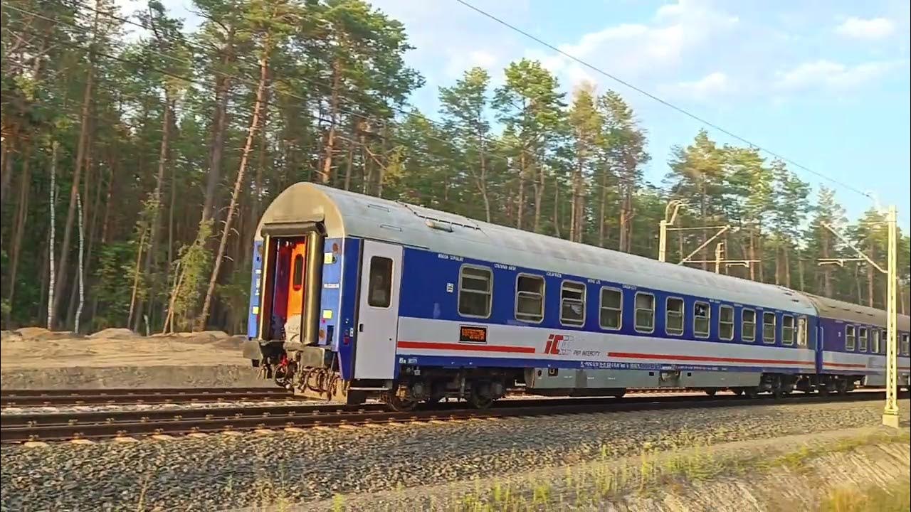 EP07-335 RP1!+IC PODHALANIN do stacji Zakopane - w modernizacji (PKP INTERCITY) - YouTube