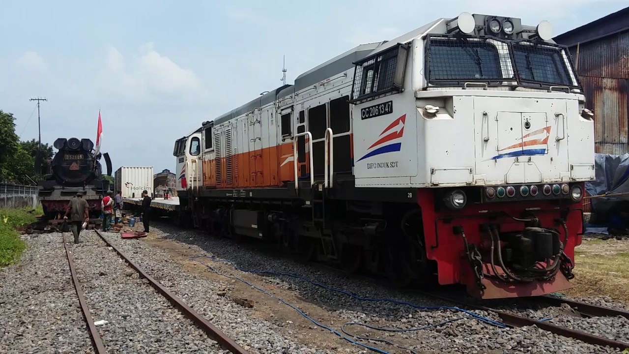 LANGKA !!! D52099 dan CC 206 13 47 SDT (Part2) - YouTube