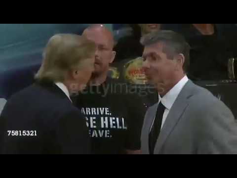 Donald Trump slaps Vince McMahon in WWE