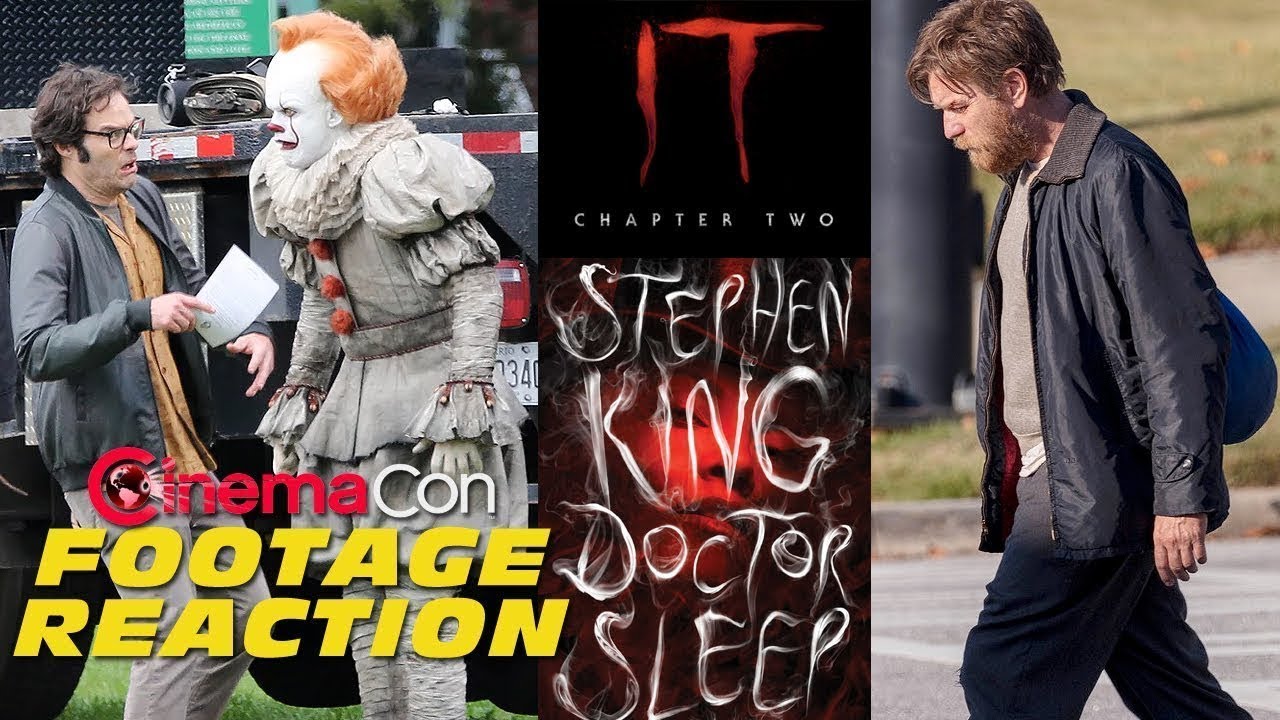 IT Chapter 2 and Doctor Sleep Footage Reaction (CinemaCon 2019) - YouTube
