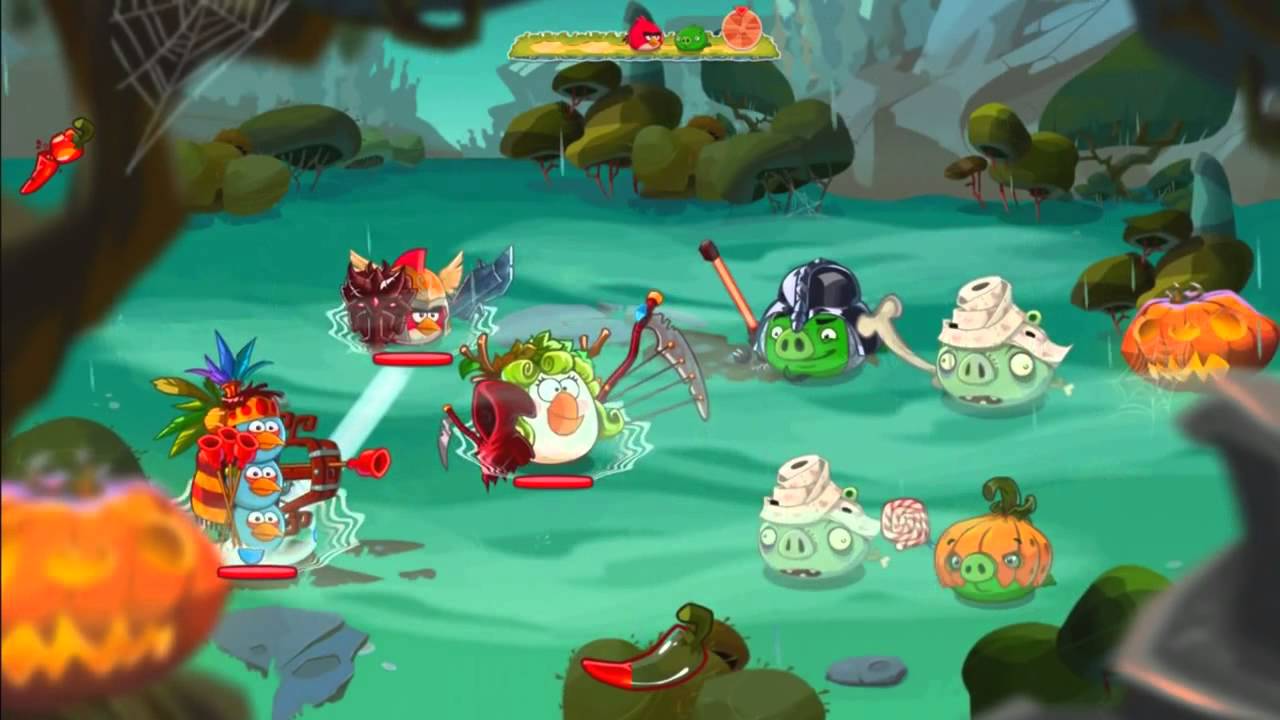 Angry Birds Epic Halloween Event Night 3 - YouTube