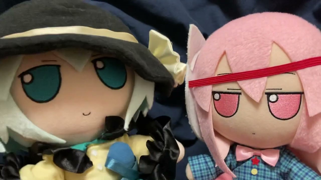 Koishi and Kokoro try to get to their destination [ Touhou fumo #fumo ...