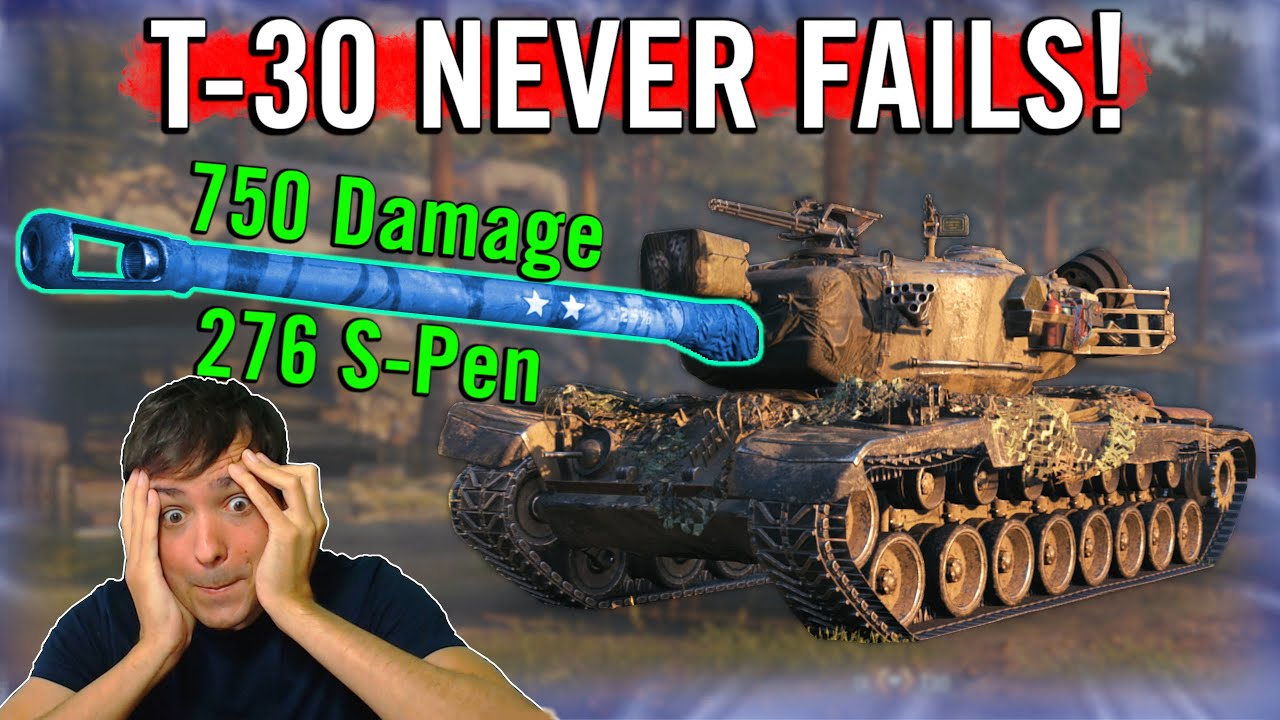 THE OLD BEAST in World of Tanks - T30 Gameplay Never Fails! WoT - YouTube