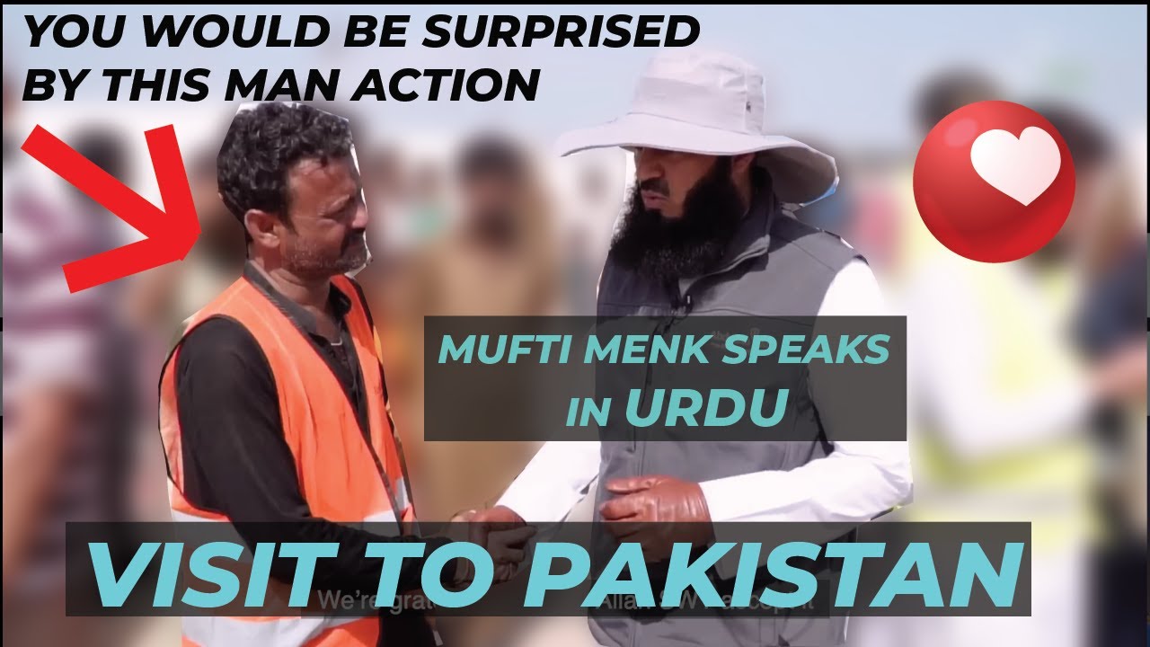 Such A Surprise By This Man's Action | Mufti Menk Visit to Pakistan ...