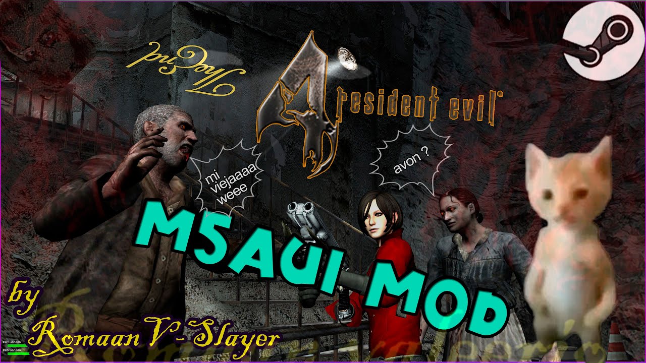 Michi mod🐈- RE4 UHD- M5AUI MOD- #2 #FINAL - YouTube
