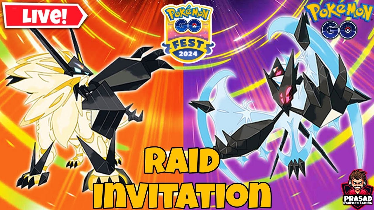 🔴 Live Dawn Wing & Dusk mane Necrozma RAID INVITATION in #pokemongo | # ...