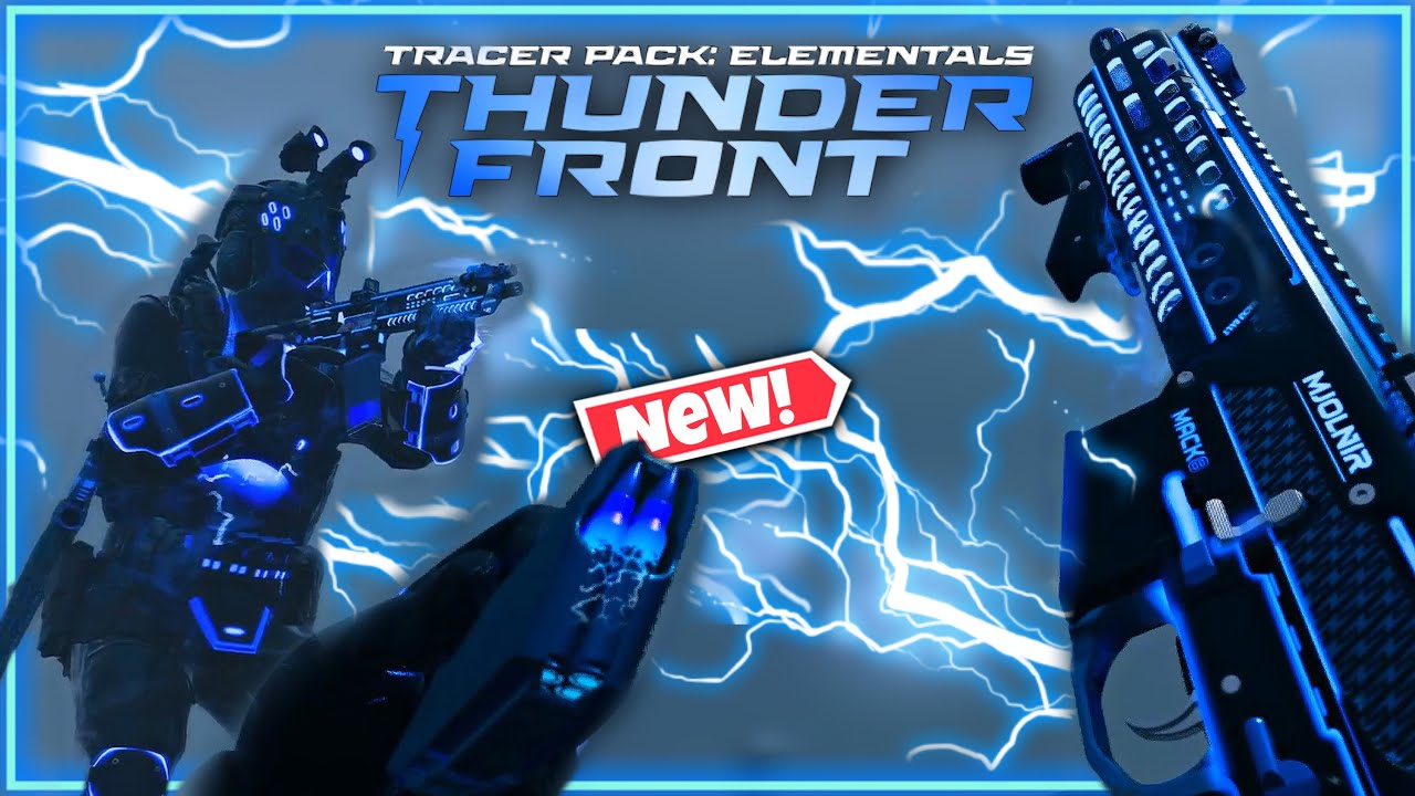 TRACER PACK: ELEMENTALS THUNDER FRONT BUNDLE SHOWCASE + GAMEPLAY - COD ...