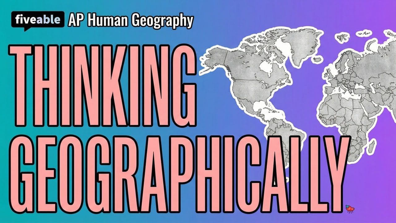 AP Human Geography - Unit 1 Review: Maps & Projections - YouTube
