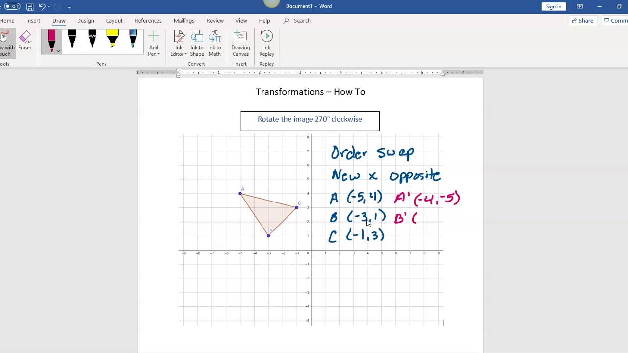 Rotation 270 Degrees - YouTube