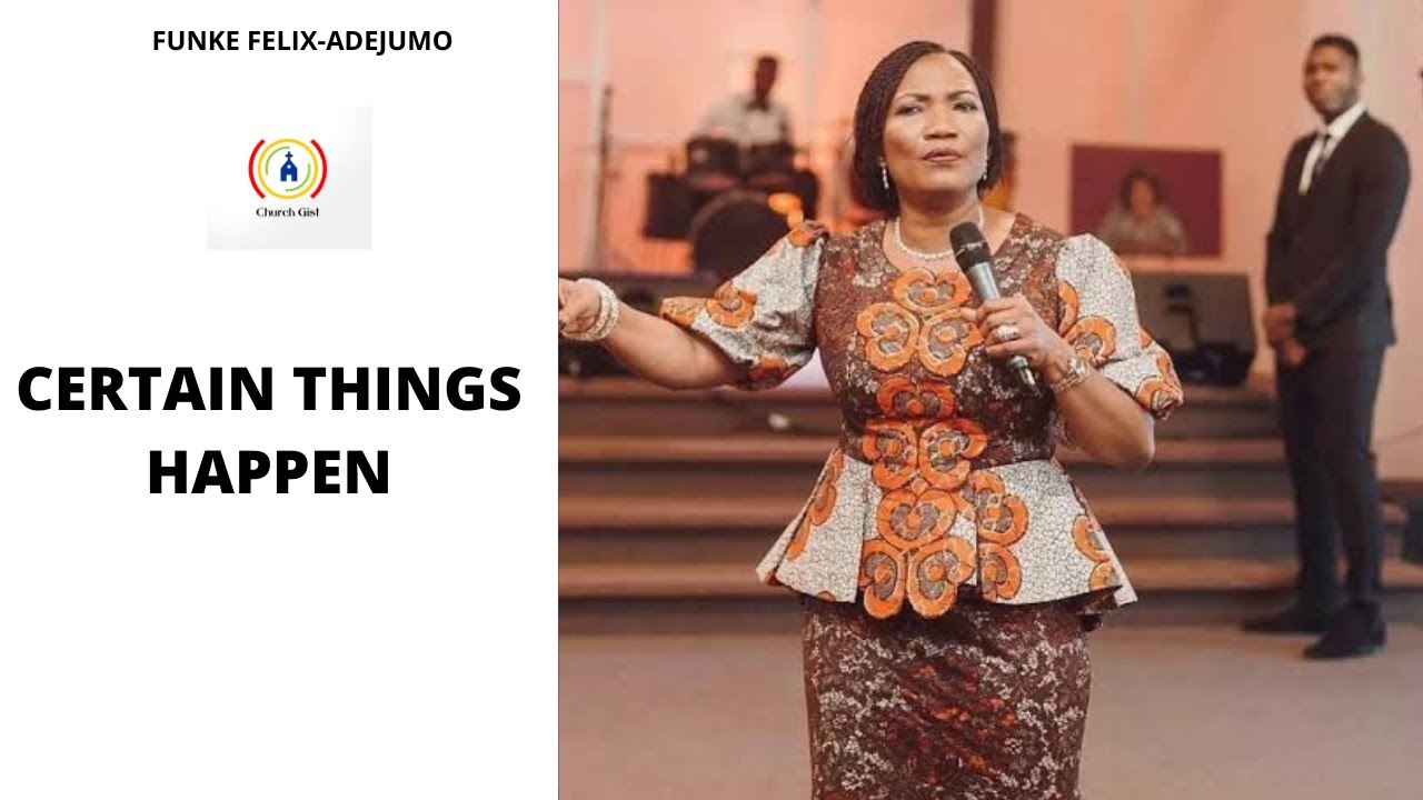 POWERFUL TESTIMONY BY FUNKE FELIX-ADEJUMO. - YouTube