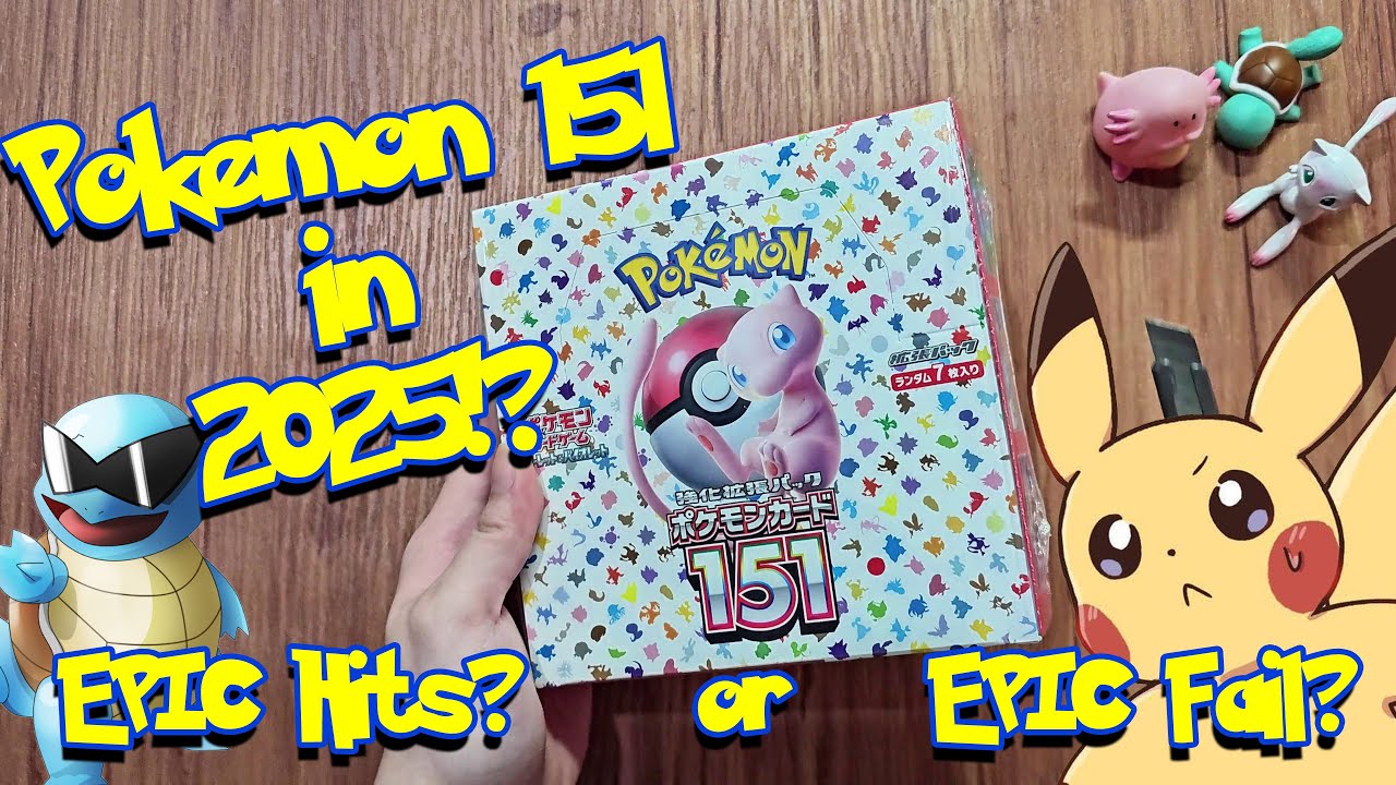 Unboxing: Pokemon TCG 151 Japanese Booster Box in 2025 - YouTube