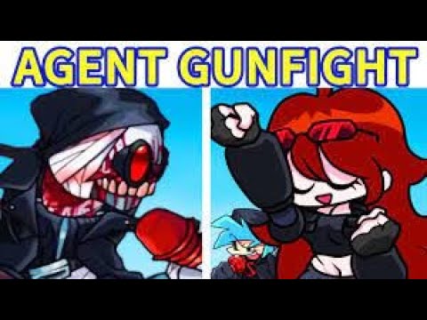 Friday Night Funkin': Agent BF & GF VS Hank (Gunfight - Executive ...