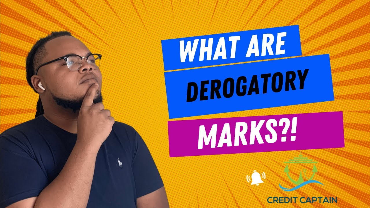 What Are Derogatory Marks?! - YouTube