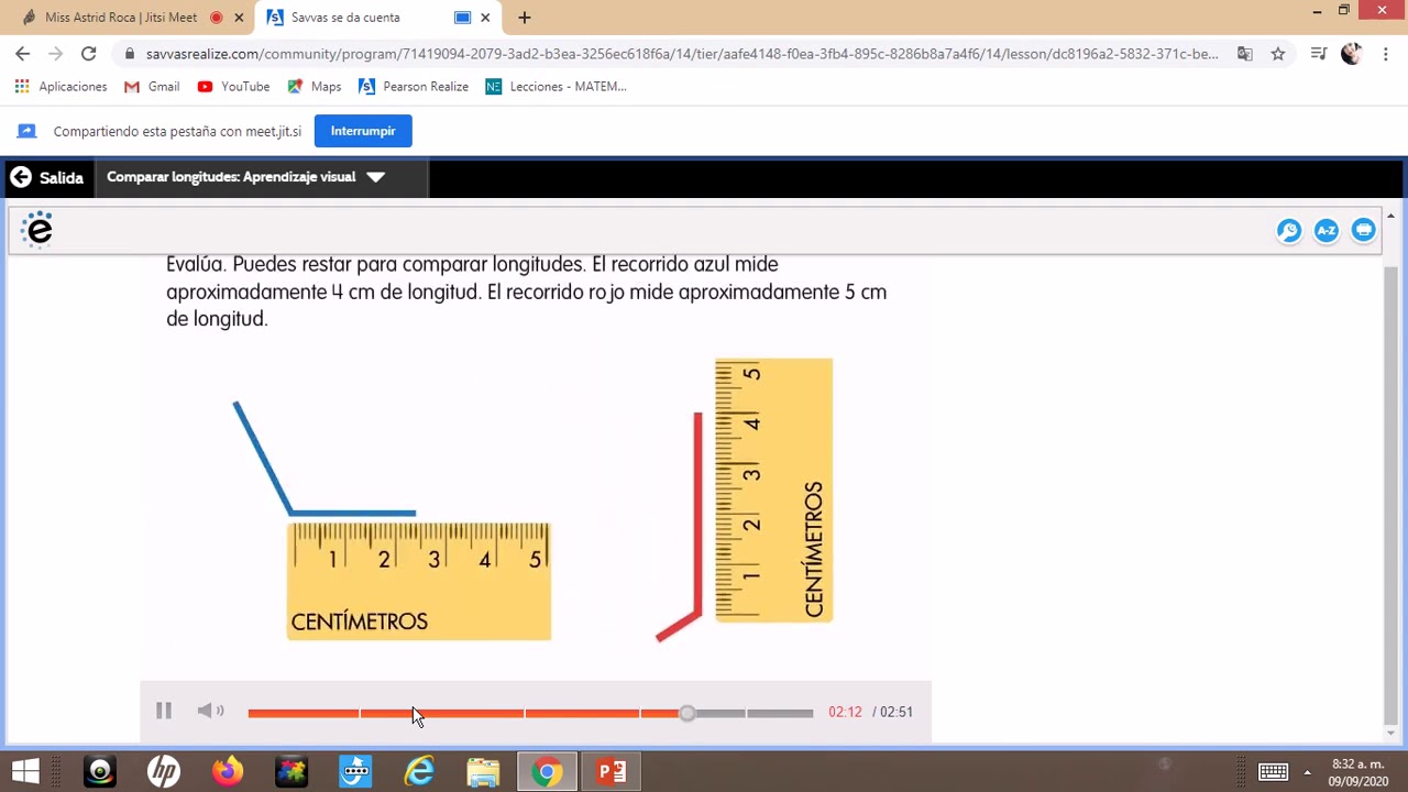 Comparar longitudes - YouTube