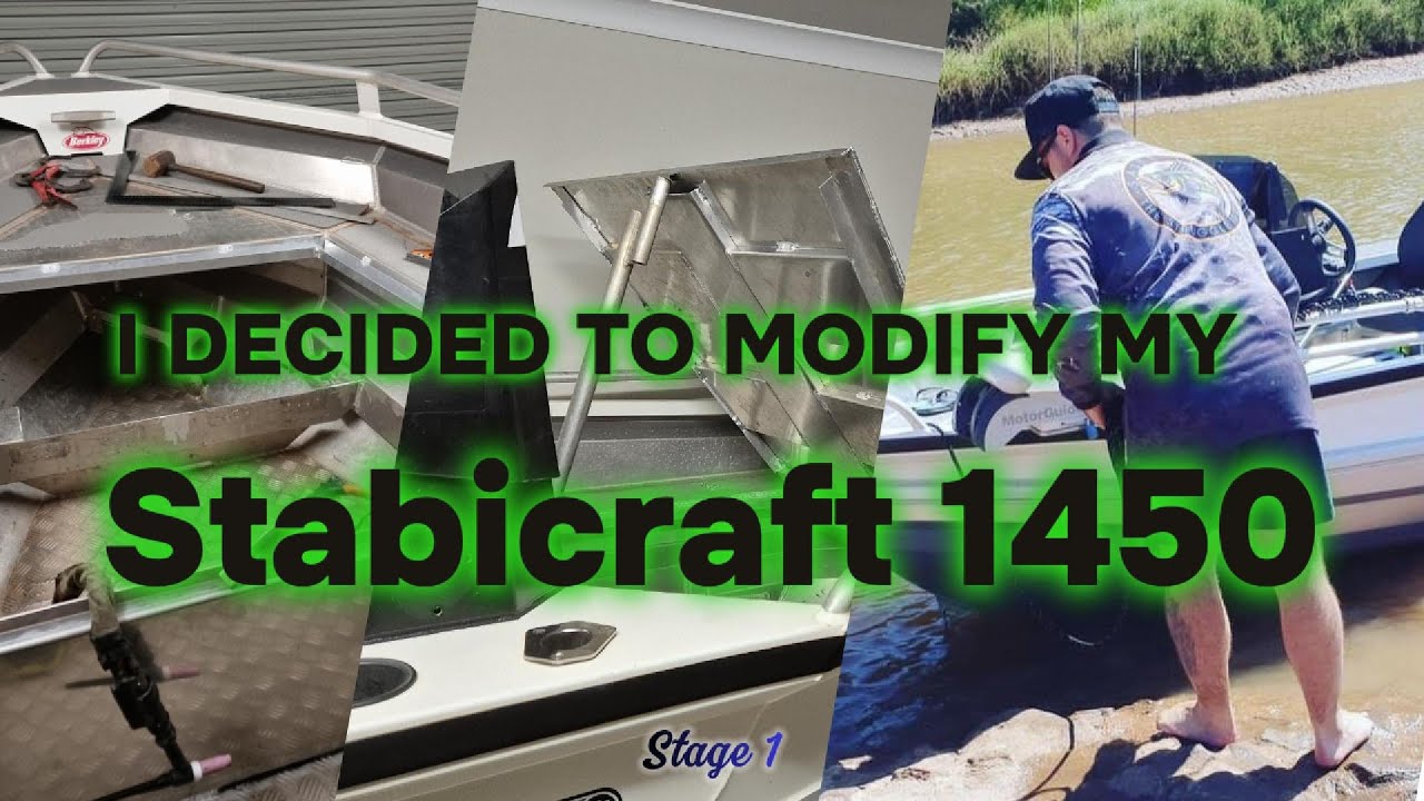 STABICRAFT 1450 - DIY cast deck build - YouTube