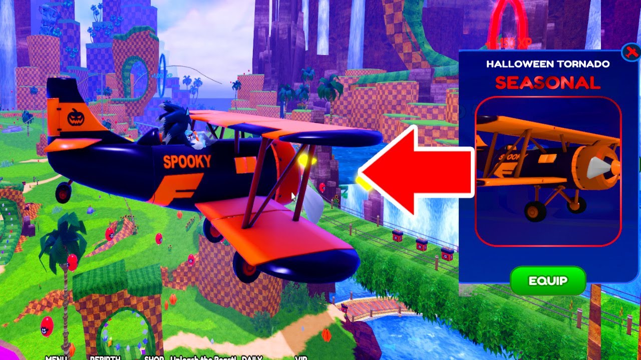 Unlocking Halloween Tornado + Mummy Chao In Roblox Sonic Speed ...