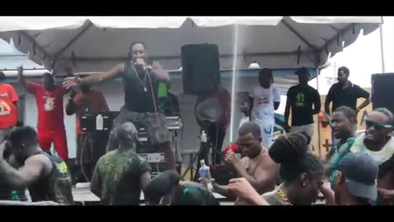 D'Office All Inclusive Jouvert Yard 2015 - Point Fortin Borough Day ...