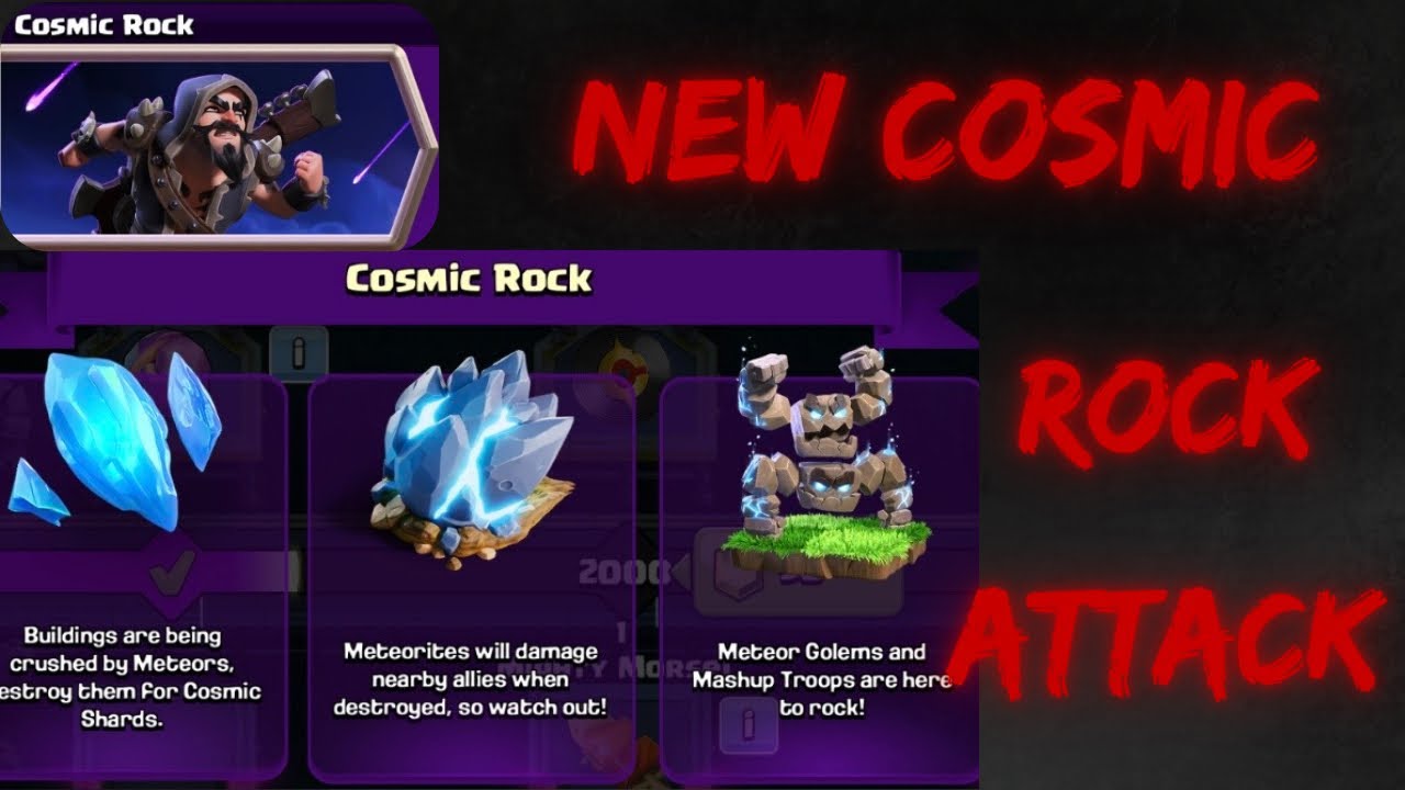 Cosmic Rock Event Attack - YouTube