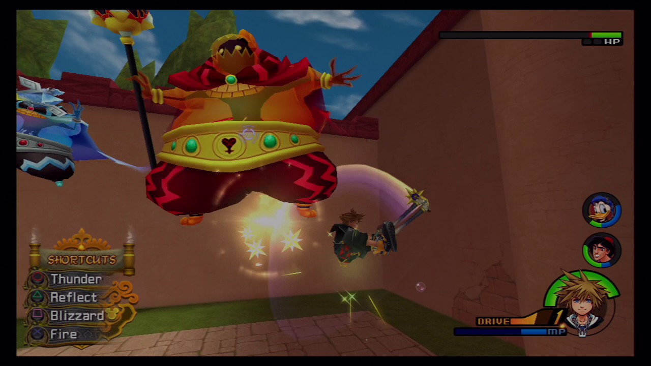 Kingdom Hearts 2.5 Magic Playthrough- Blizzard and Fire Lord/Level 1 ...