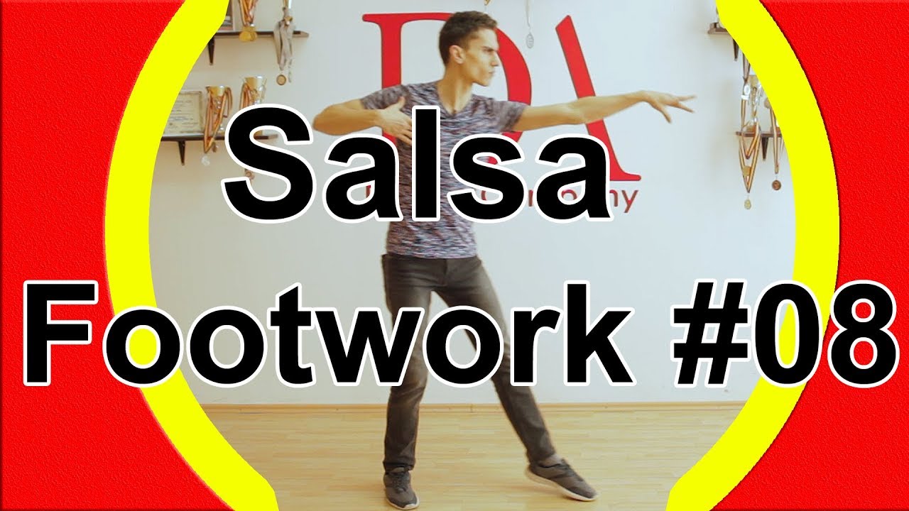 Salsa Footwork Tutorial 08 : Atras - Slide | by Marius&Elena - YouTube