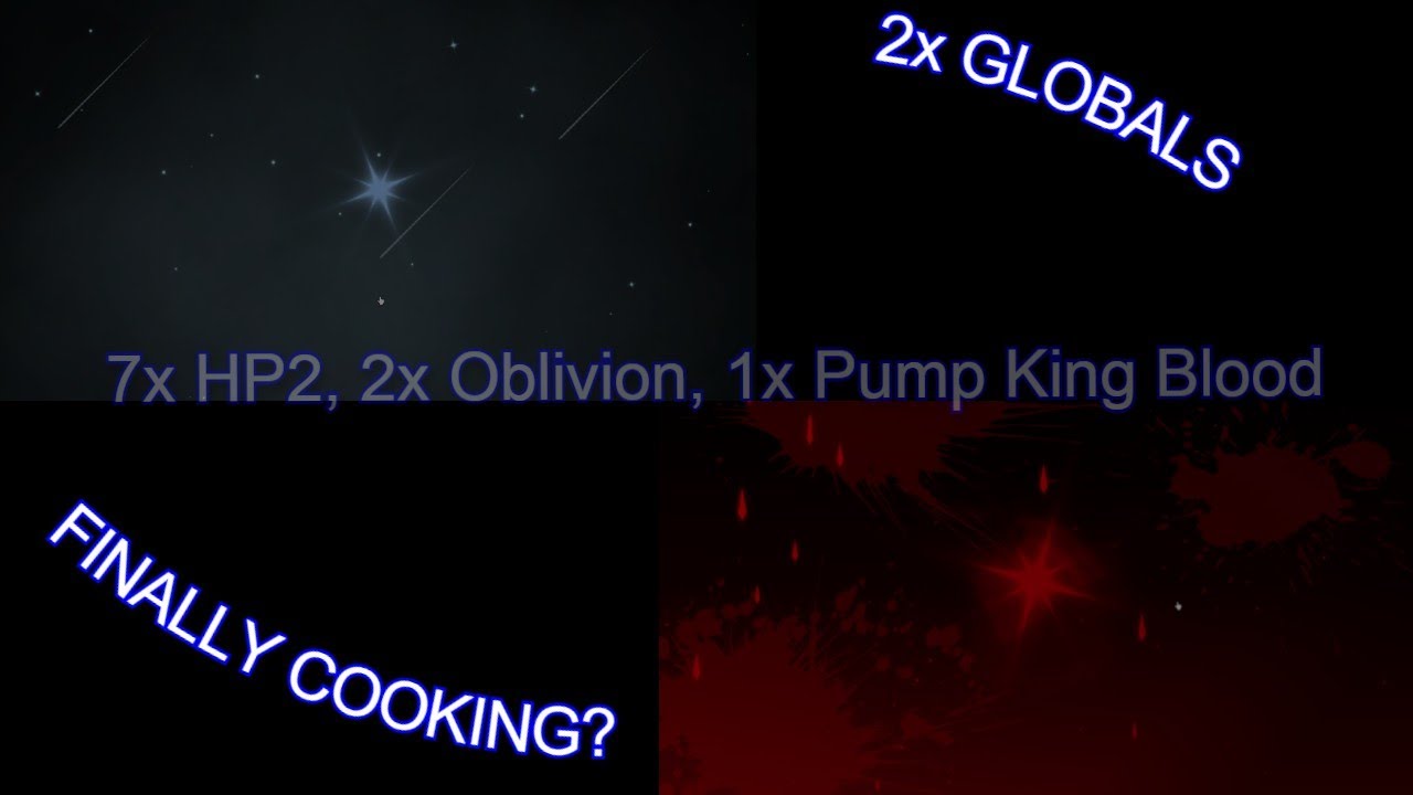 Using 7hp2, 2 Oblivion and 1 pump king blood | Sols RNG - YouTube