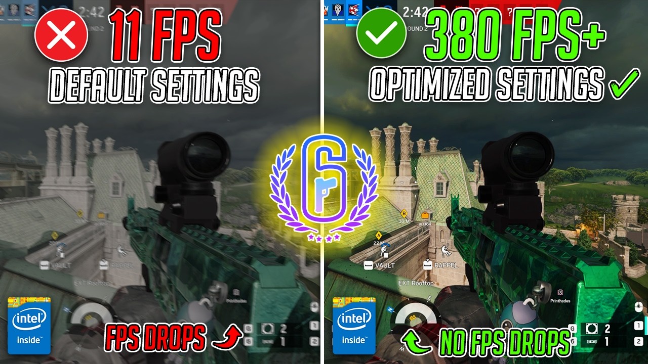 Rainbow Six Siege: Best Settings to BOOST FPS & Fix Lags on ANY PC ...